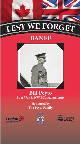 Bill Peyto - Banff Legion Banner Program | Canadian National Park ...