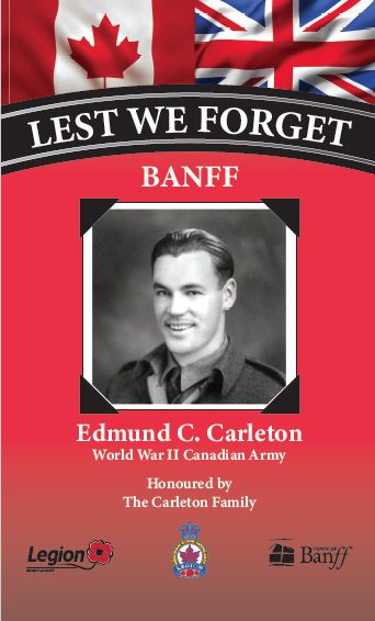 Ed Carleton - Banff Legion Banner Program | Canadian National Park ...